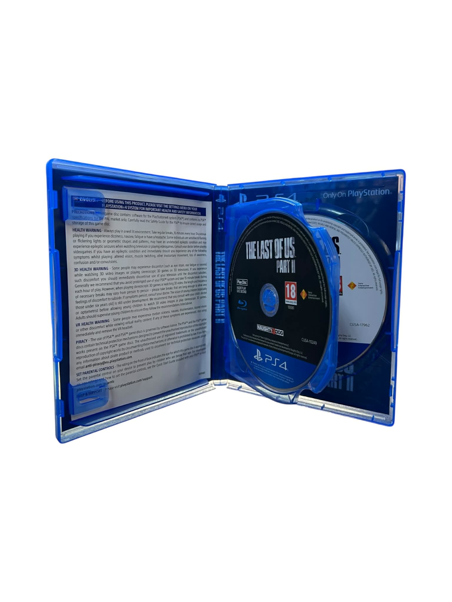 Pre-owned (2 Disc) The Last of Us Part II (18) - PlayStation 4 Game ...